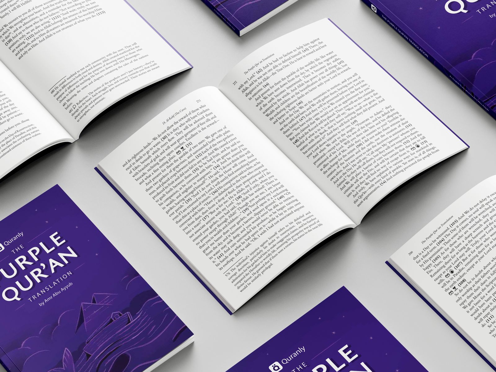 The Purple Quran Translation by Amr Abu Ayyub (Pre-Order for Ramadan d ...